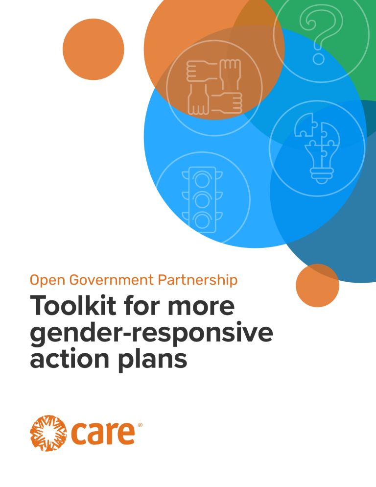 Open Government Partnership: Toolkit for Gender-Responsive Action Plans ...