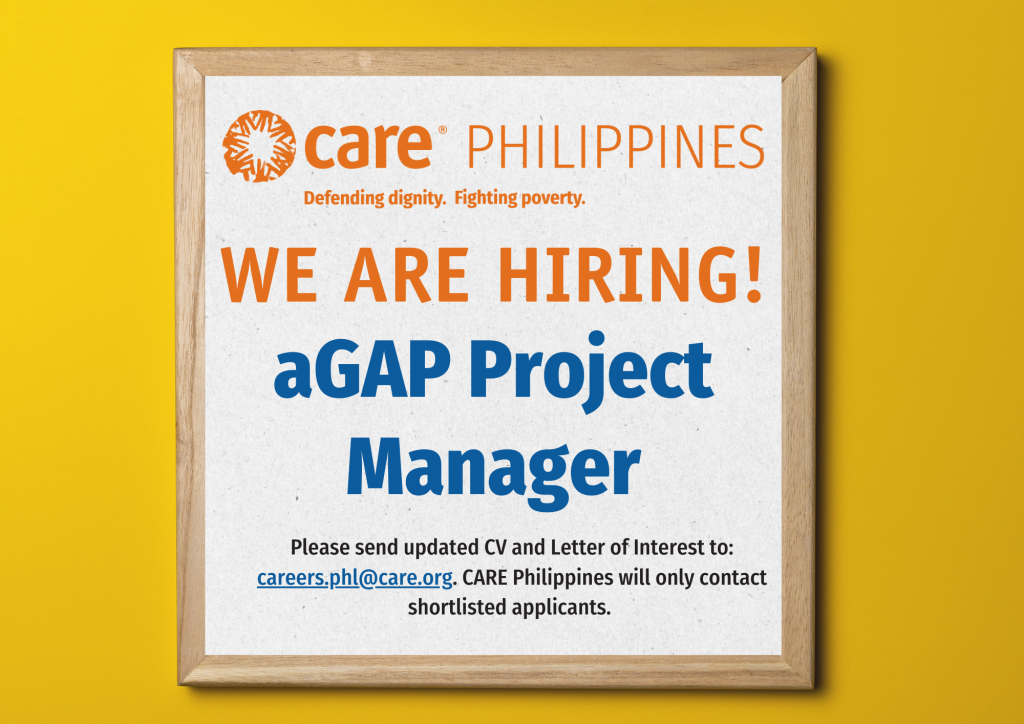 Our Careers - CARE Philippines: International Humanitarian Organization