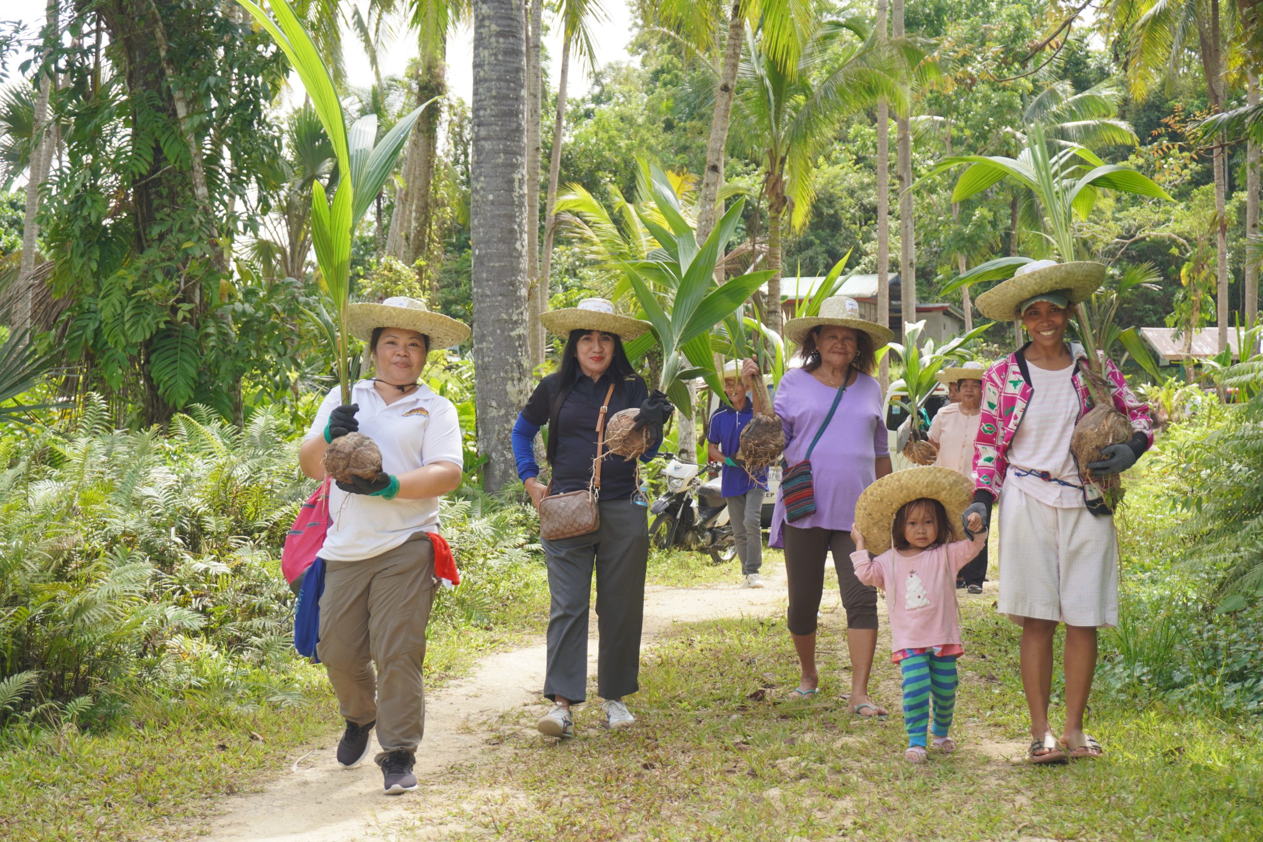 Cargill, CARE, partners lead the replanting of 100,000 coconuts in ...